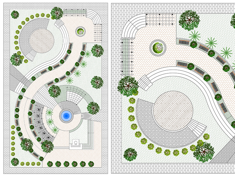Public Garden 11 - Archweb dwg