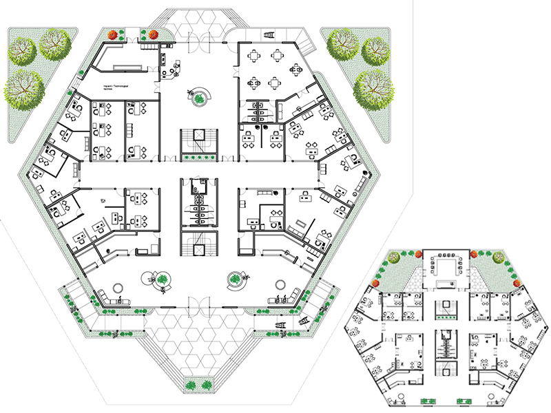 Office building 01 - Archweb dwg