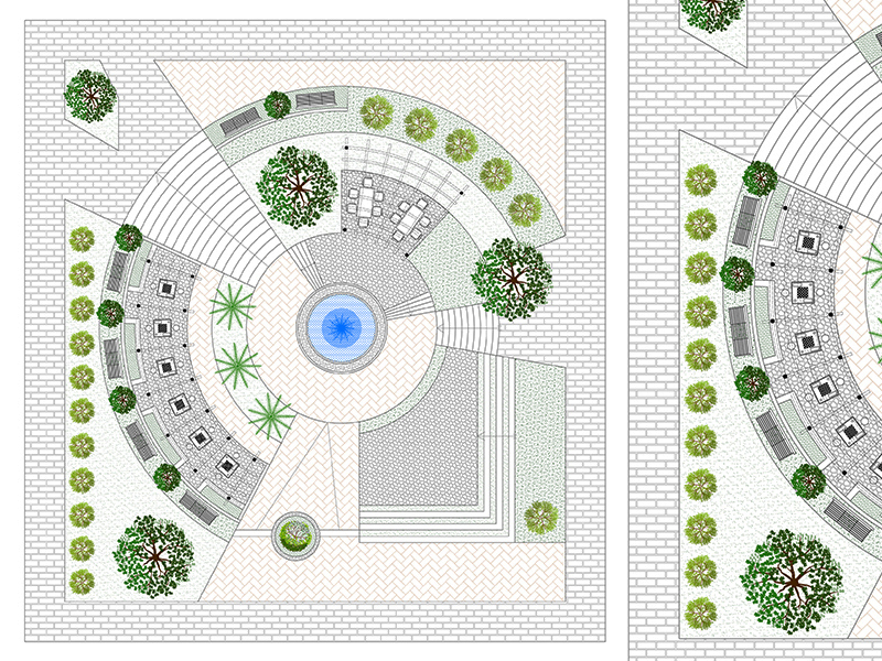 Public square 01 - Archweb dwg