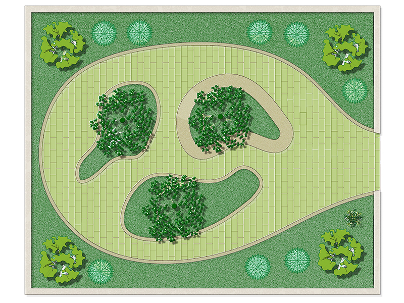 Roof Garden 01 - Archweb dwg