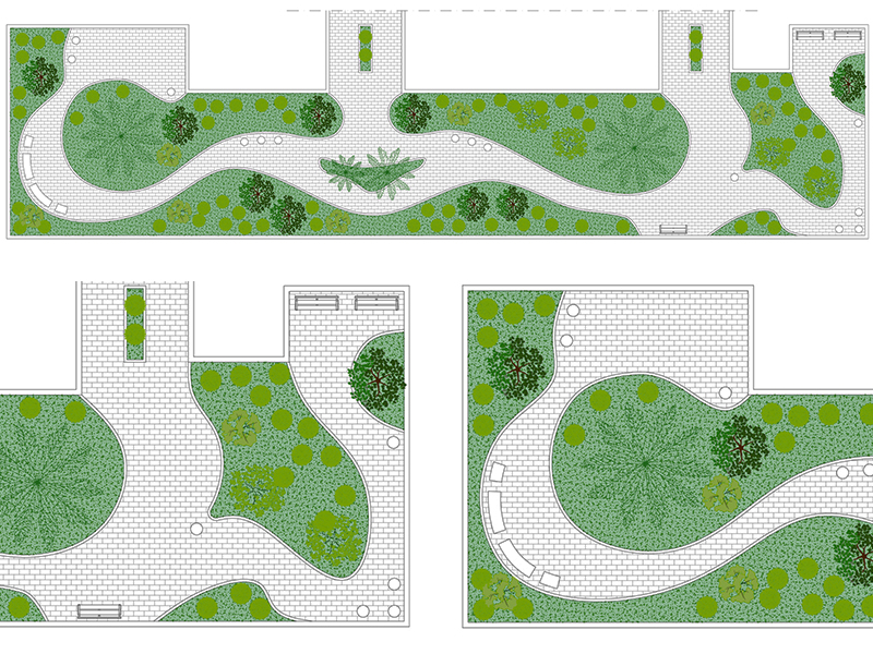 Toiture de jardin 08 - Archweb dwg
