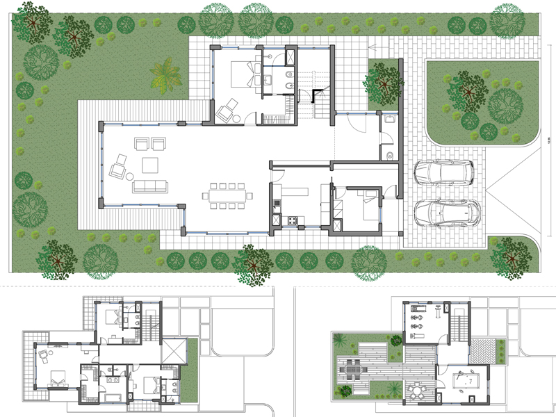 Schema-progetto villa 10 - Archweb dwg