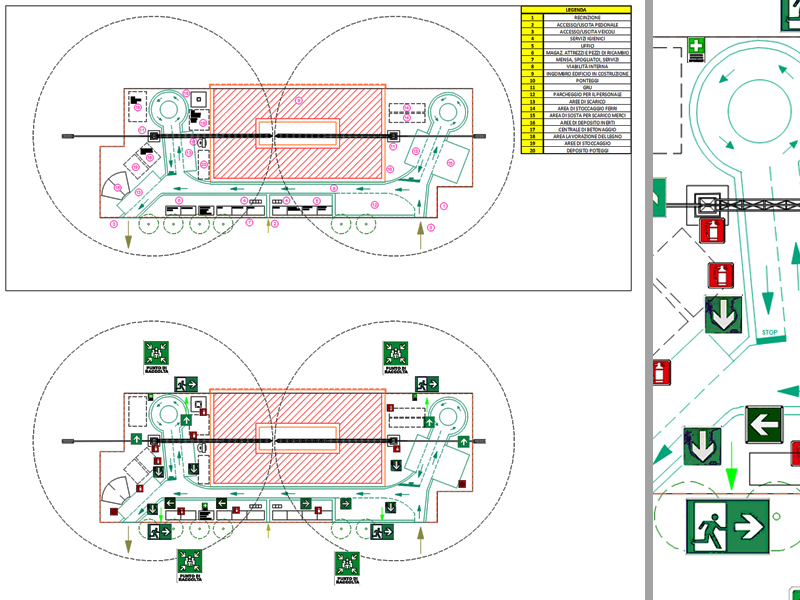 Construction site plan 01 - Archweb dwg