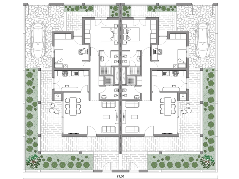 Maison jumelée 23 - Archweb